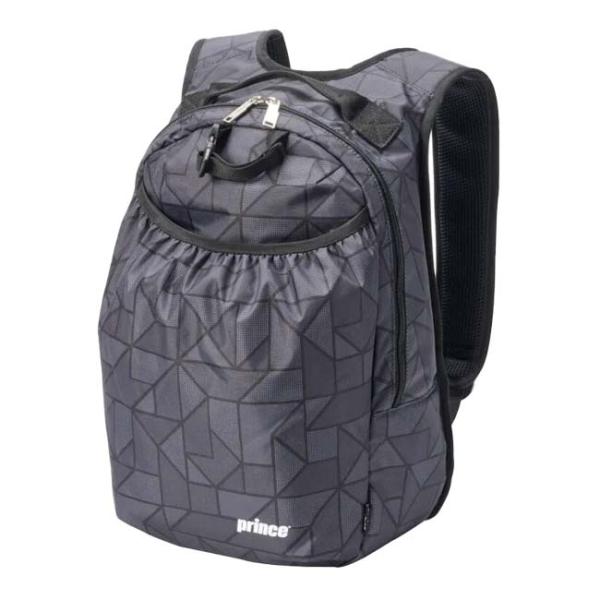 SPECカラー：ブラック×ブラック(231)サイズ：約L30×W14×H43cm素材：ポリエステル原産国/製造国：ベトナム仕様・特徴：柄入りで気分も上がるラケットスポーツ専用のジュニアバックパックです。・メインコンパートメント×1(内部にフ...