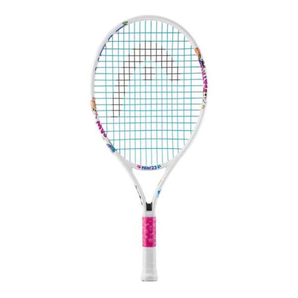 SPECフェイスサイズ：98平方インチウェイト：平均215gバランス：平均280mmレングス：23インチフレーム厚：20mmストリングパターン：16×18推奨テンション：-素材/テクノロジー：アルミニウム名称：Head Paw 23 Jun...