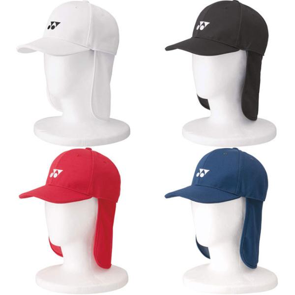 SPECカラー：ホワイト(011)、ブラック(007)、レッド(001)、ネイビーブルー(019)サイズ：フリーサイズ素材：ポリエステル100%原産国：中国仕様：取外し可能な日よけ付きキャップ。ツバ部分がやわらかいので、まるめてバッグやポケ...