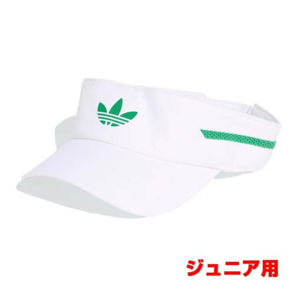 SPECカラー：ホワイトサイズ(頭囲)：OSFY(ユース)アジャスター：背面にマジックテープ式アジャスター素材：リサイクルポリエステル100%名称：Tennis adidas Originals Climacool Visor原産国/製造国...