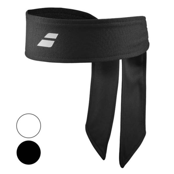 SPECカラー：ホワイト×ソーダライトブルー(1094)、ブラック×ブラック(2000)サイズ：フリーサイズ素材：リサイクルポリエステル100%入数：1個入り名称：Babolat Tie Headband Unisex原産国/製造国：台湾仕...