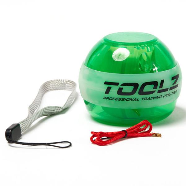 SPECカラー：グリーンサイズ：球体長径：約7cm／パッケージサイズ：約13×11×7.5cm名称：TOOLZ Power Ball Handheld Trainer仕様：TOOLZパワーボールハンドヘルドトレーナーは、腕、手、肩の筋肉を強...