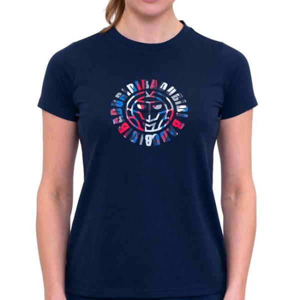 SPECカラー：ダークブルー×レッド×ブルー(DBLRDBL)サイズ：EU-XS／JP-S、EU-S／JP-M、EU-M／JP-L、EU-L／JP-XL素材：綿60%、リサイクルポリエステル40%名称：BIDI BADU Women's N...