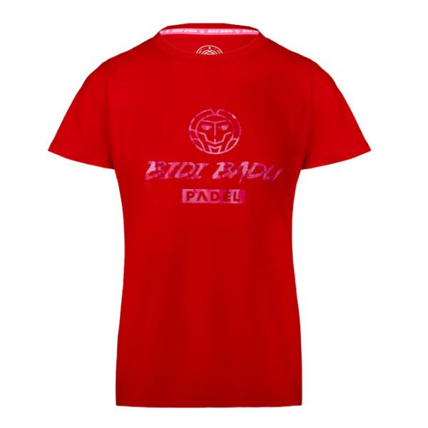 SPECカラー：レッド(RD)サイズ：EU-XS／JP-S、EU-S／JP-M、EU-M／JP-L、EU-L／JP-XL素材：綿60%、ポリエステル40%名称：BIDI BADU Women's Shenzi Lifestyle Tee P...