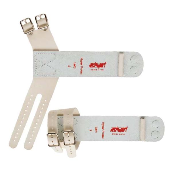 SPECカラー：ナチュラル×グレーサイズ：2素材：牛皮革(貼り合わせ)原産国/製造国：スイス仕様・特徴：Rei Sport社スイス製スーパープロテクター。レディース2つ穴です。【ご注意】※器械体操以外の用途ではご使用になれません。※ご使用の...