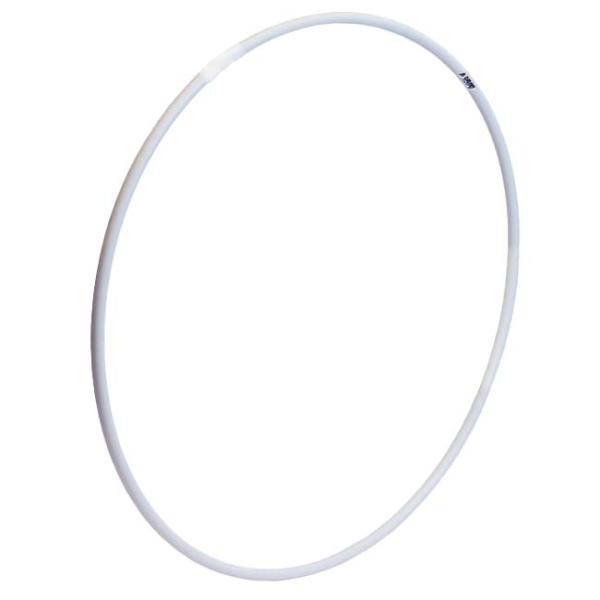 SPECカラー：ホワイト(W)サイズ：内径85cmウェイト：300g以上素材：ポリエチレン原産国：日本仕様：軽さとやわらかさをあわせ持ち、からだへの負担を軽減。特殊製法のジョイントで、安定したバランスのフープです。・シニア認定85cm・形状...