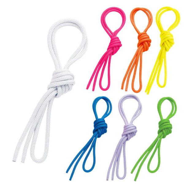 SPEC入数：1本入カラー：ピンク(P)、オレンジ(O)、レモンイエロー(LEY)、グリーン(G)、ターコイズブルー(TQBU)、ラベンダー(LD)、ホワイト(W)サイズ：長さ2.5m、径0.9cm(全カラー)素材：ポリエステル仕様：やわら...