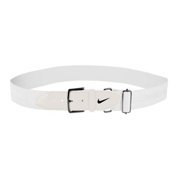 SPECカラー：ホワイト(101)サイズ：ジュニアフリーサイズ ※対応ウエストサイズ：約51-86cm素材：ポリエステル34%、亜鉛合金31%、鉄22%、PUレザー13%名称：Nike Ajustable Kids' Baseball Be...