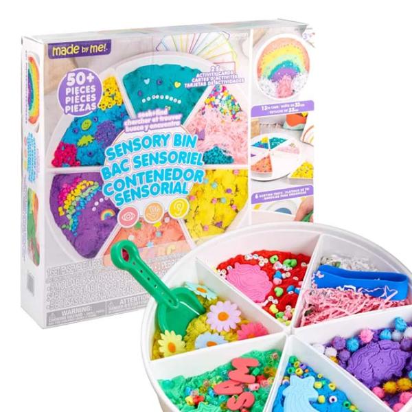 SPECカラー：虹セットサイズ：パッケージサイズ：約37.5×35×8.5cmセット内奥：※画像でご確認ください名称：HORIZON MADE BY ME SENSORY BINS対象年齢：3歳以上原産国/製造国：中国仕様・特徴：触感(セン...