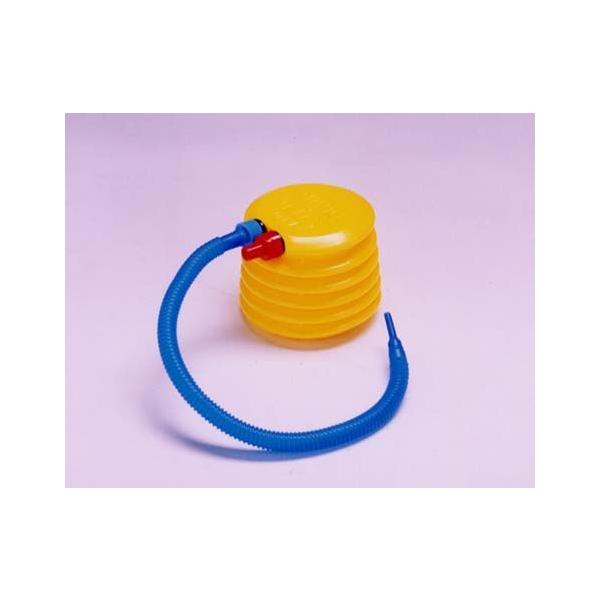 誰もが知っている普及率、価格とも、もっともスタンダードなビニール用ポンプ。足踏みタイプなのでお子様でも作業可能。作業効率は価格相応といったところです。本体サイズ:直径約90×高さ約80mm