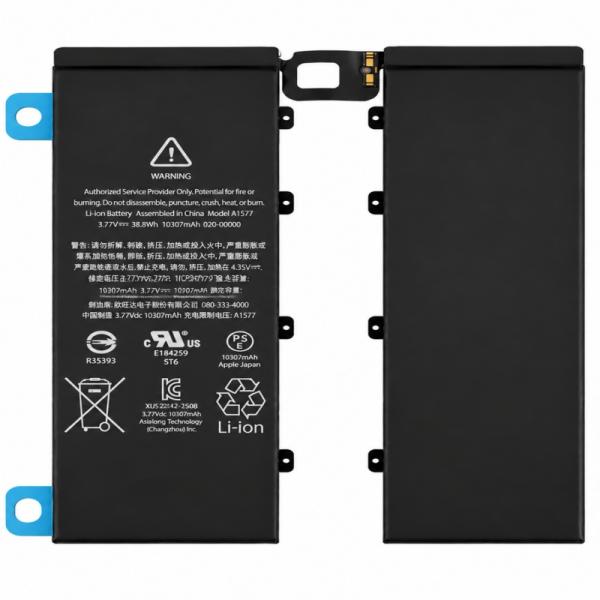 対応機種： Apple iPad pro 12.9 インチ A1577 A1584 A1652交換内蔵 バッテリー 電池パック 携帯 スマートフォン対応容量：10307mAh(38.8wh)電圧：3.77V※※ 動作確認してから発送するので...