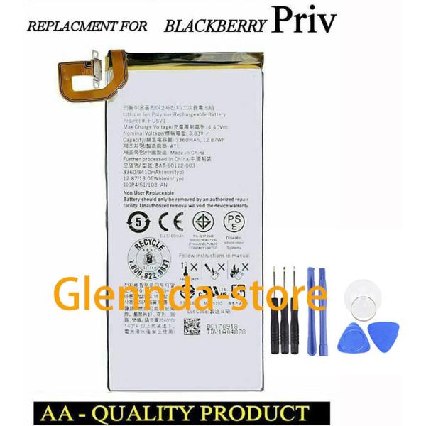 対応機種： Blackberry Priv STV-100 HUSV1 RHK211LW 用BAT-60122-003 交換用内蔵 バッテリー 電池パック 携帯 スマートフォン対応容量：3410mAh(12.87wh)電圧：4.4V※※ 動...