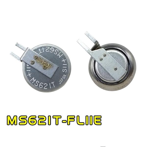 新品 SEIKO MS621T-FL11E  3V 高温対応 3V 充電式コイン電池 SMD貼付型 プリンタ・基板用 二次電池 充電式コイン電池【製品仕様】型番：MS621T-FL11Eサイズ：6.8mm*2.1mm電圧：3.0V容量：3....