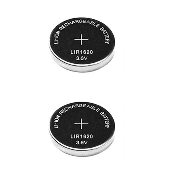 2個セット 新品  LIR1620  充電式ボタン電池 3.6V リチウムイオン 車用スマートキー・腕時計対応 リチウムイオン充電池型番 LIR1620電池種類 リチウムイオン充電池電圧 3.6Vサイズ 約Φ16mm × 厚さ2.0mmセッ...