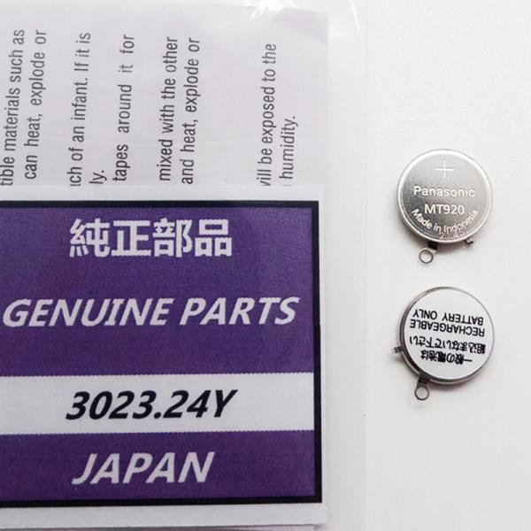新品 SEIKO TS920 対応 3023-24Y 光発電ソーラー腕時計用 充電池 修理 交換用 充電式二次電池状態：新品未使用対応型番：3023-34R / TS920E用途：光発電（ソーラー）腕時計用種別：充電式二次電池【ご注意】※ご...