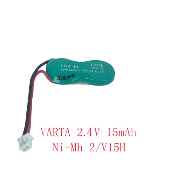 純正 新品  VARTA ファルタ 2/V15H ニッケル水素（Ni-MH）充電池 修理交換用 2.4V 15mAh コネクタ付き状態：新品型番：2/V15H電圧：2.4V容量：15mAh電池種類：ニッケル水素（Ni-MH）充電池【ご注意】...