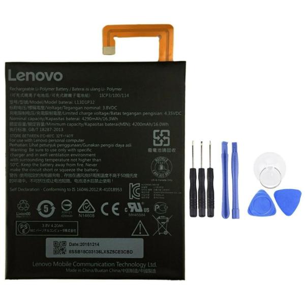 対応機種： Lenovo Tab 2 A5500 A8-50F/LC S8-50F/L + Tool用L13D1P32交換用内蔵 バッテリー 電池パック 携帯 スマートフォン対応容量： 4290mAh(16.3wh)電圧： 3.8V※※ 動...