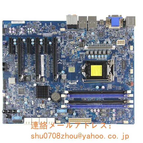 状態：目立った傷や汚れなし販売内容：マザーボード型番：Supermicro C7Z87-OCE対応チップセット：Intel Z87CPUソケット:LGA 1151対応CPU：Core i7/i5/i3メモリスロット/タイプ：DDR3/4×D...