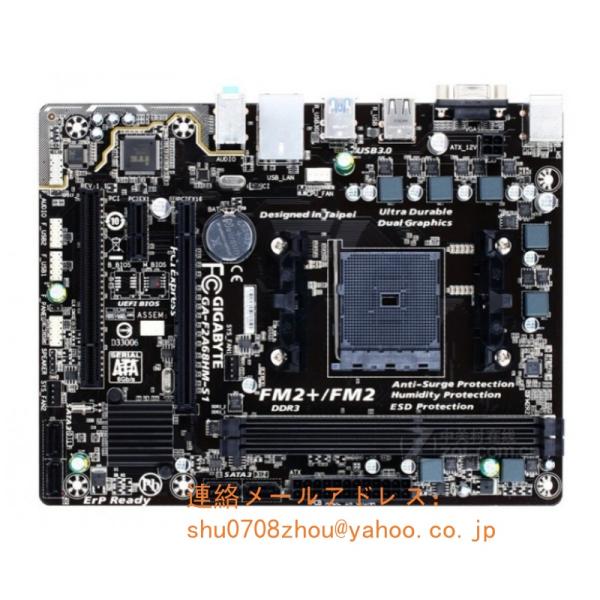 状態：目立った傷や汚れなし販売内容：マザーボード型番：GIGABYTE GA-F2A68HM-S1対応チップセット：AMD A68HCPUソケット: Socket FM2+対応CPU：AMD A10/A8/A6/A4/Athlonメモリスロ...