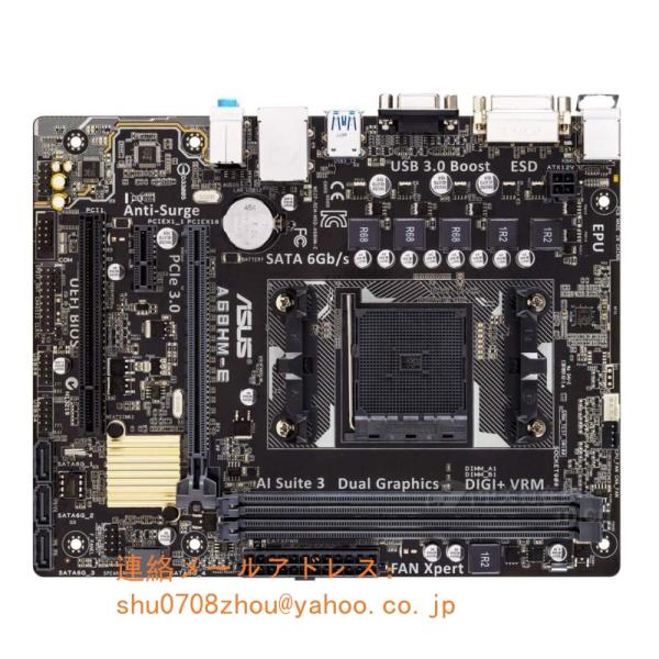 状態：新品販売内容：マザーボード型番：ASUS A68HM-E対応チップセット：AMD A68HCPUソケット: Socket FM2/FM2+対応CPU：AMD A-series/ Athlon Series Processorメモリスロ...
