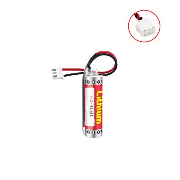 【対応機種】・三菱 FX1N・三菱 FX2N・三菱 FX2NC・三菱 FX3U・その他 F2-40BL 使用機種【仕様】・型番：ER6C・電圧：3.6V・容量：1800mAh・電池サイズ：AAサイズ・3ピン白色コネクタ（3極2線式）付き・電...