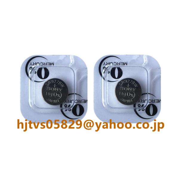 新品 muRata 395 SR927SW  SONY ソニー 395 SR927SW 酸化銀ボタン電池 バッテリー 逆輸入ボタン電池 時計用電池 コイン電池 1.55V 2個入 サイズ：9.5×2.7mm電圧：1.55V  キッチン家電、...