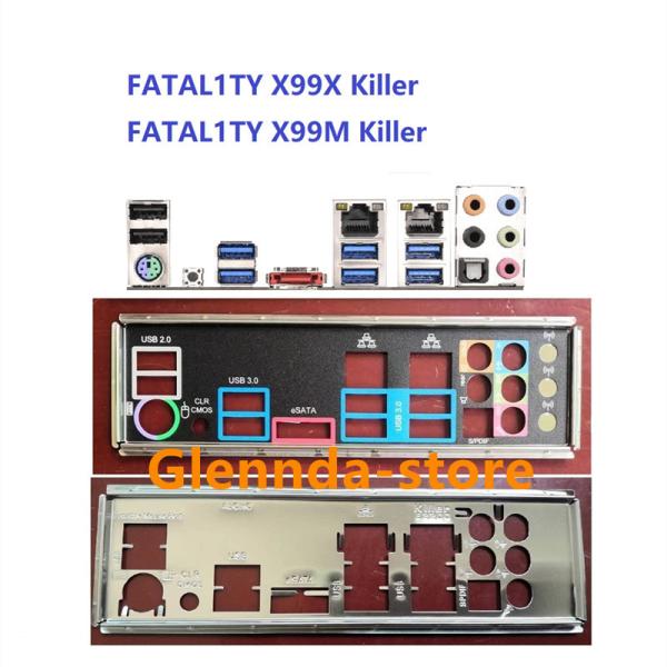 純正 ASRock FATAL1TY X99X Killer マザーボード対応修理交換用 I/Oパネル バックパネルクリックポスト郵送します、他の郵送会社指定できません。保証期間：お手元に届いた日から１ヶ月になります。
