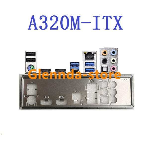 純正 ASRock A320M-ITX マザーボード対応修理交換用 I/Oパネル バックパネルクリックポスト郵送します、他の郵送会社指定できません。保証期間：お手元に届いた日から１ヶ月になります。