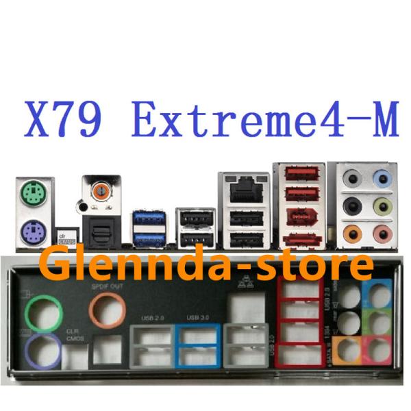 純正 ASRock X79 Extreme4-M マザーボード対応修理交換用 I/Oパネル バックパネルクリックポスト郵送します、他の郵送会社指定できません。保証期間：お手元に届いた日から１ヶ月になります。