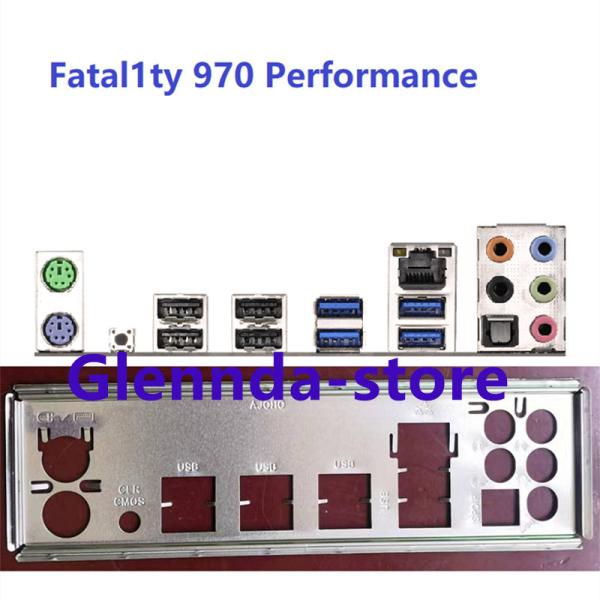 ASRock Fatal1ty 970 Performance  マザーボード対応修理交換用 I/Oパネル バックパネルクリックポスト郵送します、他の郵送会社指定できません。保証期間：お手元に届いた日から１ヶ月になります。