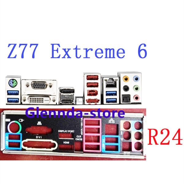純正 ASRock Z77 Extreme 6 マザーボード対応修理交換用 I/Oパネル バックパネルクリックポスト郵送します、他の郵送会社指定できません。保証期間：お手元に届いた日から１ヶ月になります。
