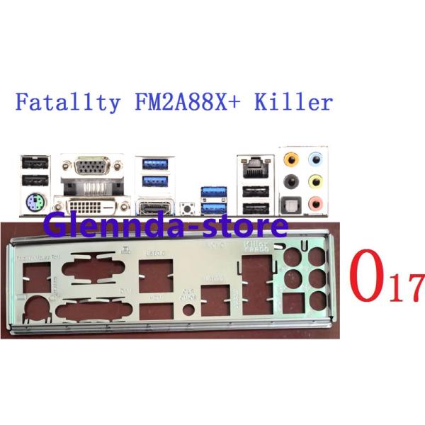 純正 ASRock Fatal1ty FM2A88X+ Killer マザーボード対応修理交換用 I/Oパネル バックパネルクリックポスト郵送します、他の郵送会社指定できません。保証期間：お手元に届いた日から１ヶ月になります。