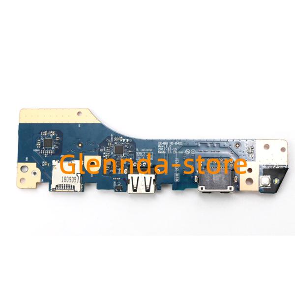 LENOVO ThinkPad E480 E580 R480 R580 修理交換用USB 電源ボタンボード NS-B421クリックポスト郵送します、他の郵送会社指定できません。保証期間：お手元に届いた日から１ヶ月になります。