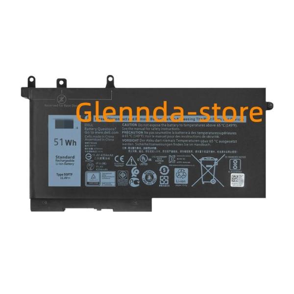 新品 高品質 DELL E5280 E5290 E5480 E5580 M3520 M3350 93FTF 修理交換用バッテリー11.4V 4254mAh / 51Wh電圧：11.4V容量：4254mAh / 51Wh※電池の使用時間はご利...