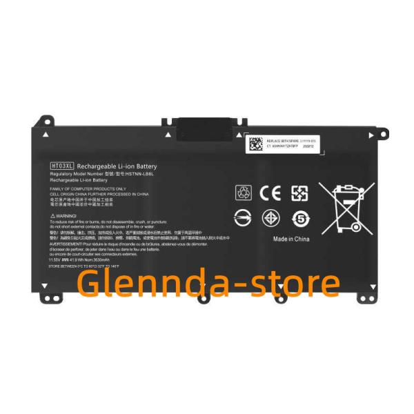 純正 HP Pavilion 15-CD HSTNN-LB7 LB7X HTO3XL 適用する ノートパソコン修理交換用バッテリー  HT03XL 11.55V 3630mah/41.9WH容量： 11.55V電圧： 3630mah/41....