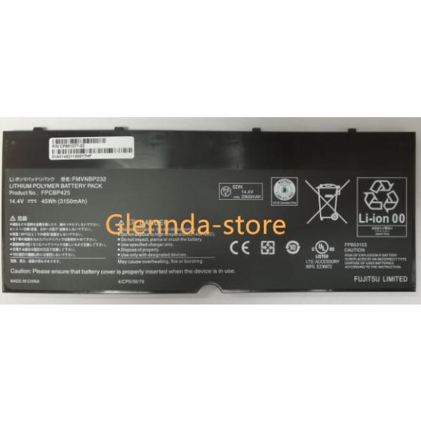 純正 Fujitsu Lifebook T935 T904 T936 T937 T938 T939 U745 適用する ノートパソコン修理交換用バッテリー FPCBP425 FMVNBP232 FPB0315S 14.4V 45WH容量： ...