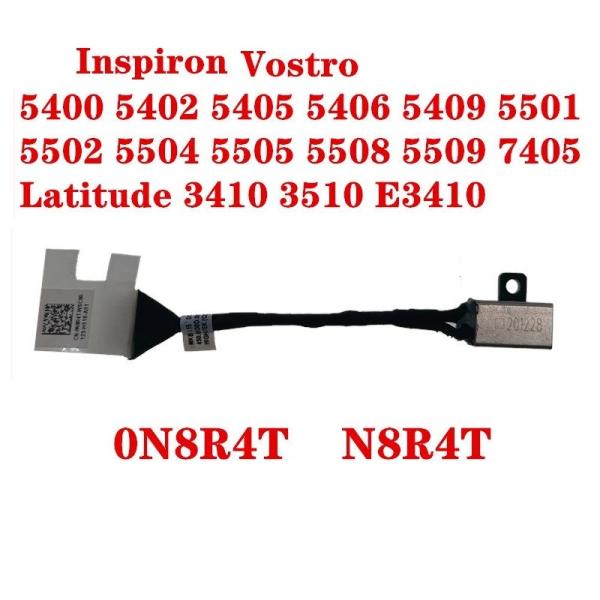 新品 Dell Latitude 3410 3510 Vostro 5401 5402 5405 5501 修理交換用 DC-INケーブル 電源ジャック 電源コネクタ 充電端子 排線 0N8R4T対応機種Latitude 3410 3510...