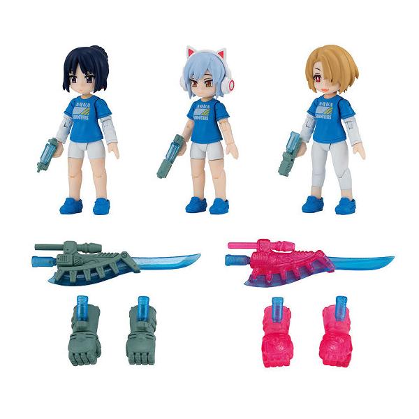 AQUA SHOOTERS！ 12 全5種セットメーカー バンダイ新古品・未使用品・カプセル未開封ラインナップ1.本橋 いずみ2.長島 まゆみ3.星乃 ともよ4.武器セットA5.武器セットB(クリア)ガチャガチャの特性上、冊子折れ及びシワや...