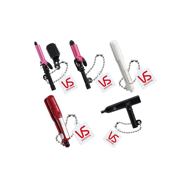 VS sassoon ミニチュアチャームメーカー：バンダイ新古品・未使用品ラインナップ1.カールアイロン　VSI-1906/PJ2.カールアイロン　VSI-3206/PJ3.マジックシャイン　スチームストレートアイロン　VSS-9200/R...