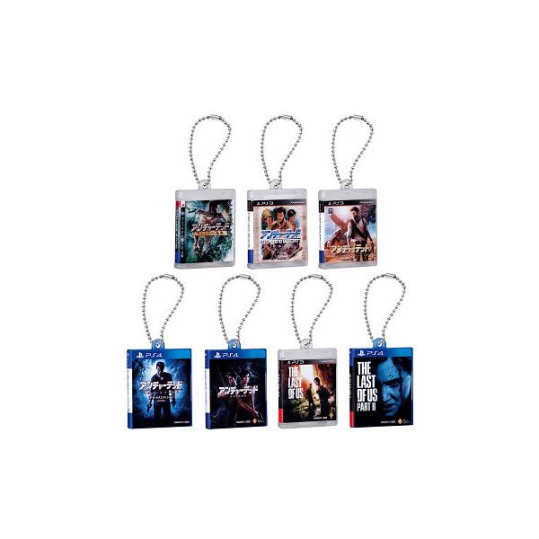 ゲームパッケージミニチュアチャーム2 PlayStationメーカー：バンダイ新古品・未使用品ラインナップ1.アンチャーテッド （エル・ドラドの秘宝）2.アンチャーテッド （黄金刀と消えた船団）3.アンチャーテッド （砂漠に眠るアトランティ...