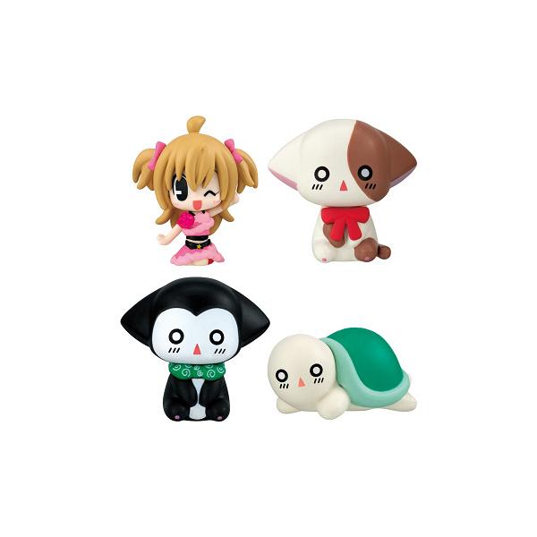 きらりん☆レボリューション すわらせ隊 メーカー：バンダイ新古品・未使用品ラインナップ1.月島きらり2.なーさん3.なーやん4.カメさんガチャガチャの特性上、冊子折れ及びシワや塗装ムラや傷がある場合が御座います。