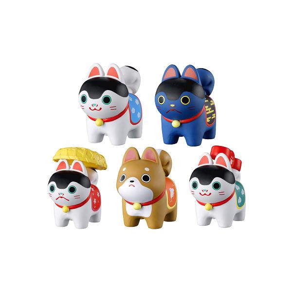 はりこになりたい犬 ならぶんです。メーカー：バンダイ新古品・未使用品ラインナップ1.しろ2.あお3.和風4.ざるかぶり5.でんでん太鼓ガチャガチャの特性上、冊子折れ及びシワや塗装ムラや傷がある場合が御座います。