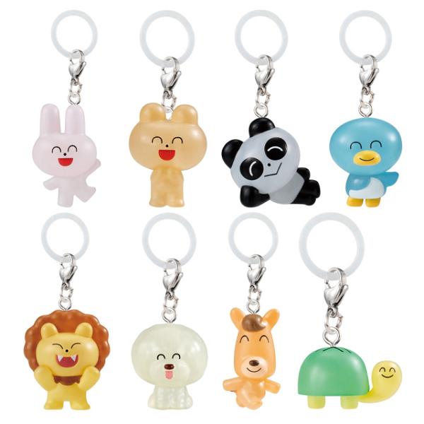 わかるのにこにこず めじるしアクセサリーメーカー：バンダイ新古品・未使用品ラインナップ1.うさぎ2.くま3.ぱんだ4.ぺんぎん5.らいおん6.いぬ7.うま8.かめガチャガチャの特性上、冊子折れ及びシワや塗装ムラや傷がある場合が御座います。