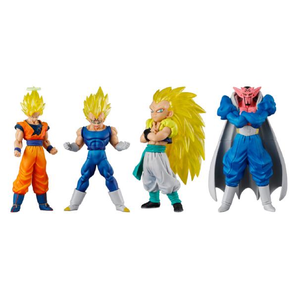 HGドラゴンボール04 MAJIN BUU SAGAメーカー：バンダイ新古品・未使用品ラインナップ1.超サイヤ人2 孫悟空2.魔人ベジータ3.超サイヤ人3 ゴテンクス4.ダーブラガチャガチャの特性上、冊子折れ及びシワや塗装ムラや傷がある場合...