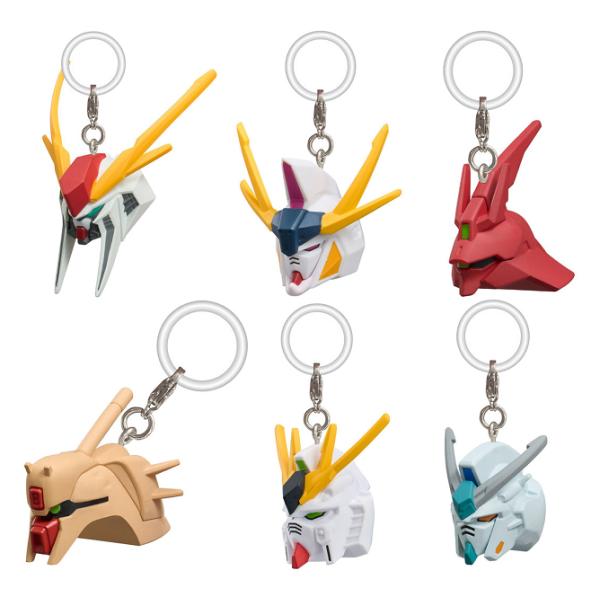 機動戦士ガンダム ガンダムヘッド めじるしアクセサリーメーカー：バンダイ新古品・未使用品ラインナップ1.Ξ(クスィー)ガンダム2.オデュッセウスガンダム3.サザビー4.α(アルパ)・アジール5.ν(ニュー)ガンダム6.量産型νガンダムガチャ...