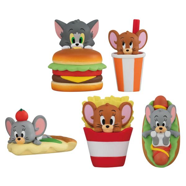 TOM and JERRY もぐもぐかくれんぼ3メーカー：バンダイ新古品・未使用品ラインナップ1.トム＆ハンバーガー2.ジェリー＆ジュース3.タフィー＆ピザ4.ジェリー＆ポテト5.タフィー＆ホットドッグガチャガチャの特性上、冊子折れ及びシワ...