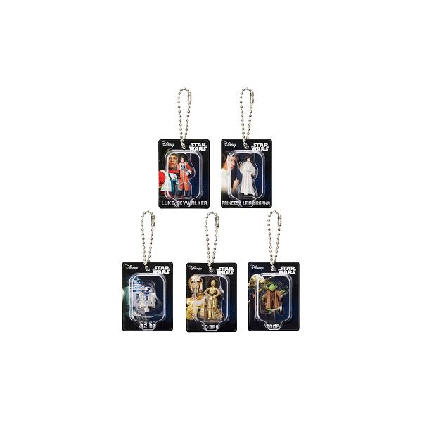 STAR WARS ブリスターチャームコレクション2メーカー：バンダイ新古品・未使用品ラインナップ1.Luke Skywalker2.Princess Leia Organa3.R2-D24.C-3PO5.YODAガチャガチャの特性上、冊子...