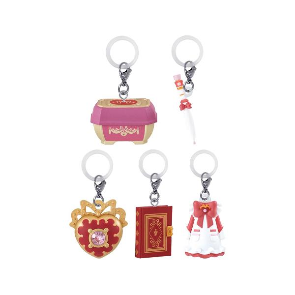 明日のナージャ めじるしアクセサリーメーカー：バンダイ新古品・未使用品ラインナップ1.想い出のオルゴール2.ナージャの傘3.ナージャのブローチ4.ナージャの日記帳5.ナージャの服ガチャガチャの特性上、冊子折れ及びシワや塗装ムラや傷がある場合...