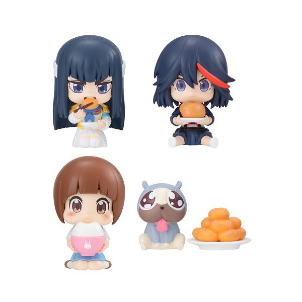 キルラキル もぐもぐ隊メーカー：バンダイ新古品・未使用品ラインナップ1.鬼龍院皐月2.纏 流子3.満艦飾マコ4.ガッツガチャガチャの特性上、冊子折れ及びシワや塗装ムラや傷がある場合が御座います。