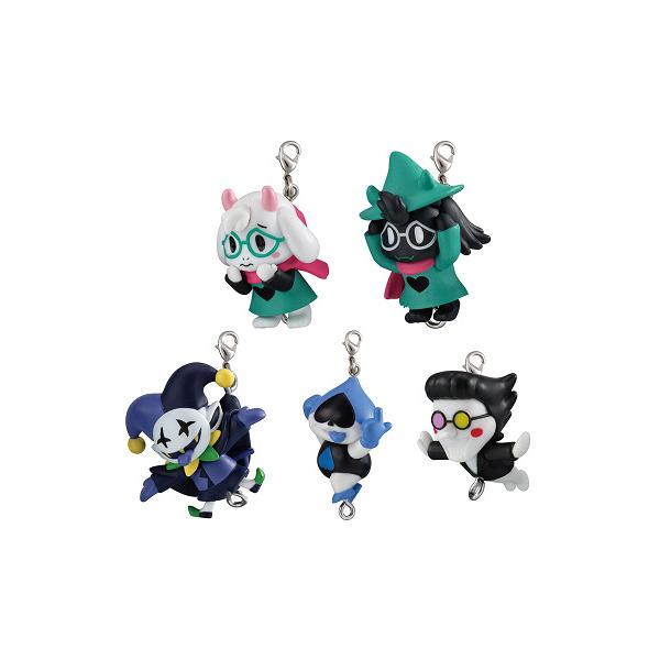 DELTARUNE つまんでつなげてマスコットメーカー：バンダイ新古品・未使用品ラインナップ1.ラルセイ 帽子なし カニカンver.2.ラルセイ 帽子あり カニカンver.3.ランサー カニカンver.4.ジェビル カニカンver.5.スパ...